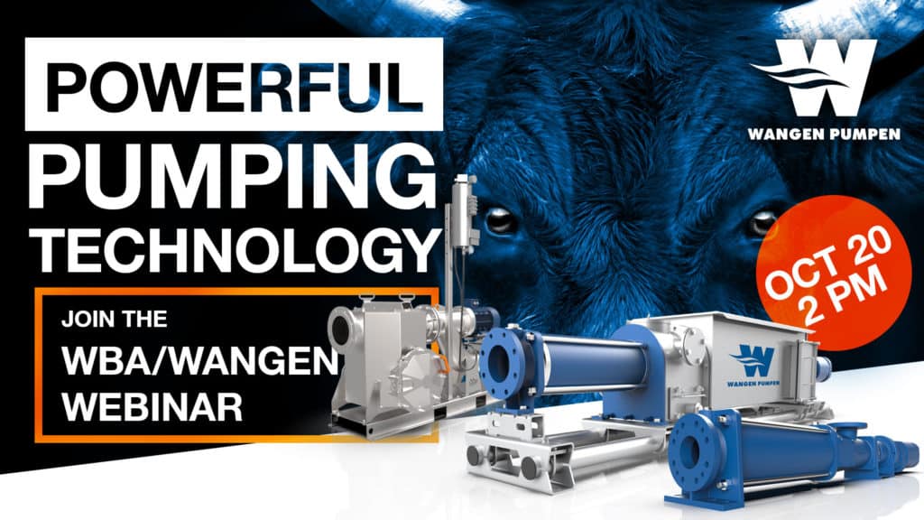 World Biogas Association (WBA) | WANGEN PUMPEN Powerful pumping ...
