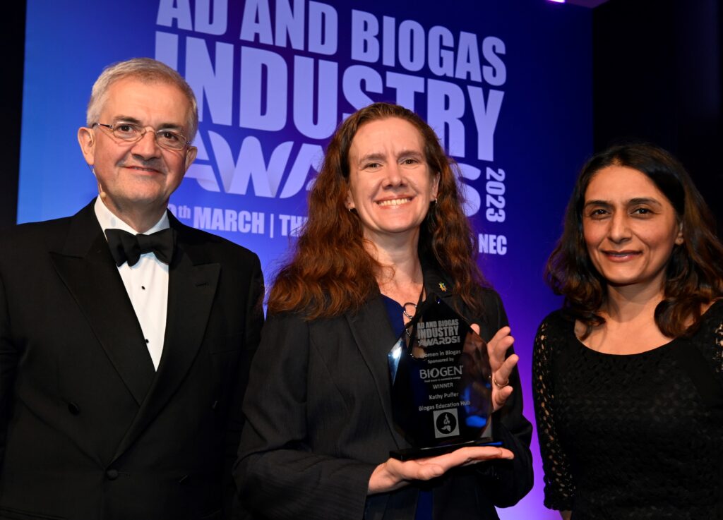 World Biogas Association (WBA) | Kathy Puffer wins two international prizes for supporting the ...